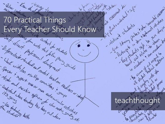 70 Practical Things Every Teacher Should Know « Educacion – articuloseducativos.es