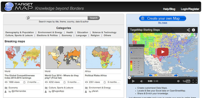 10 Free Tools For Creating Your Own Maps Educacion Articuloseducativoses 