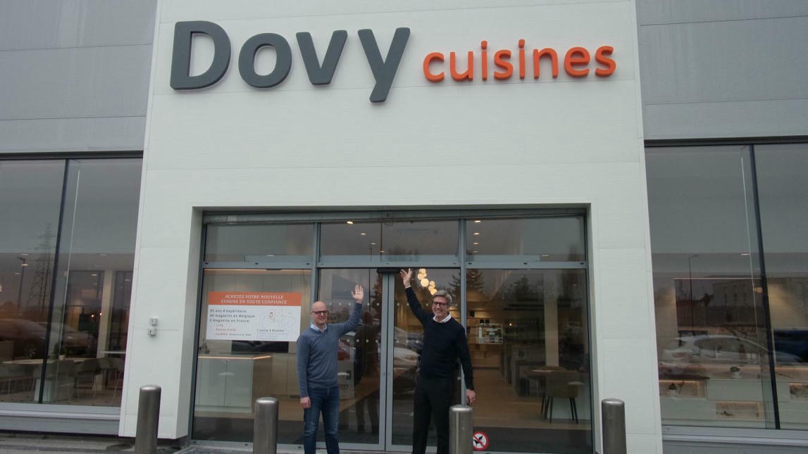 Les cuisines Dovy, spécialiste belge, ou...