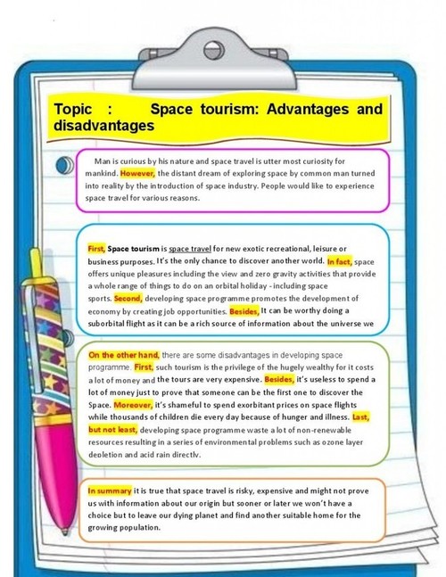 bac free writings: Space tourism – New Spotlight on English | New ...