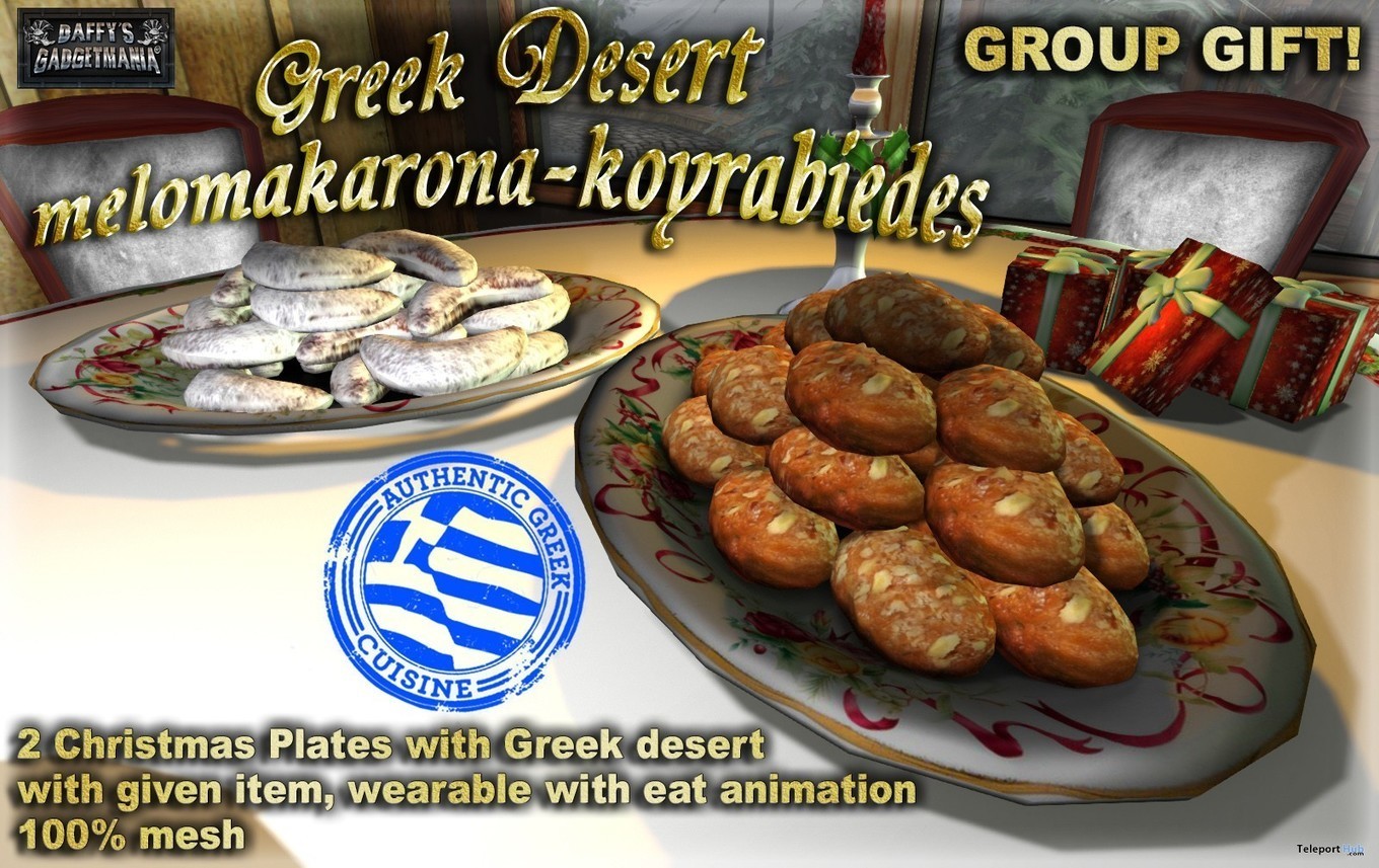Traditional Greek Christmas Desert Group Gift b...