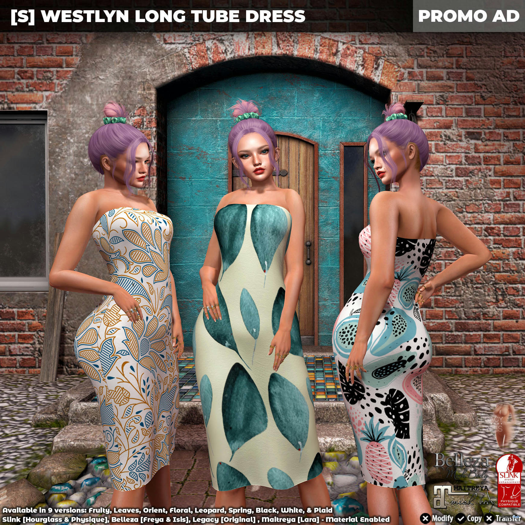 New Release: [S] Westlyn Long Tube Dress by [sa...