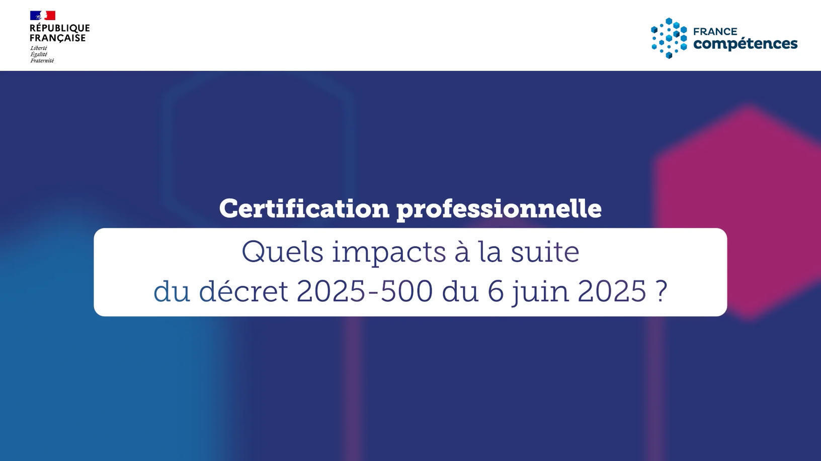 Certification professionnelle : quels impacts