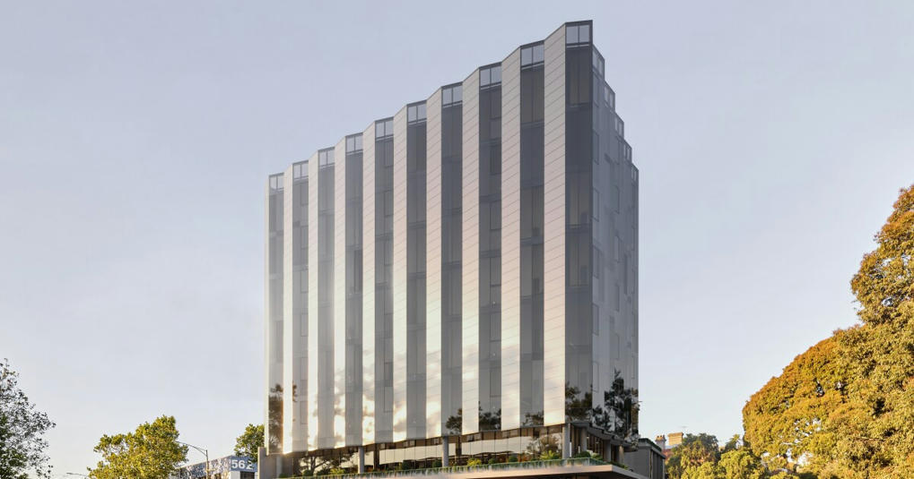 Solar facade designed to exceed office building...