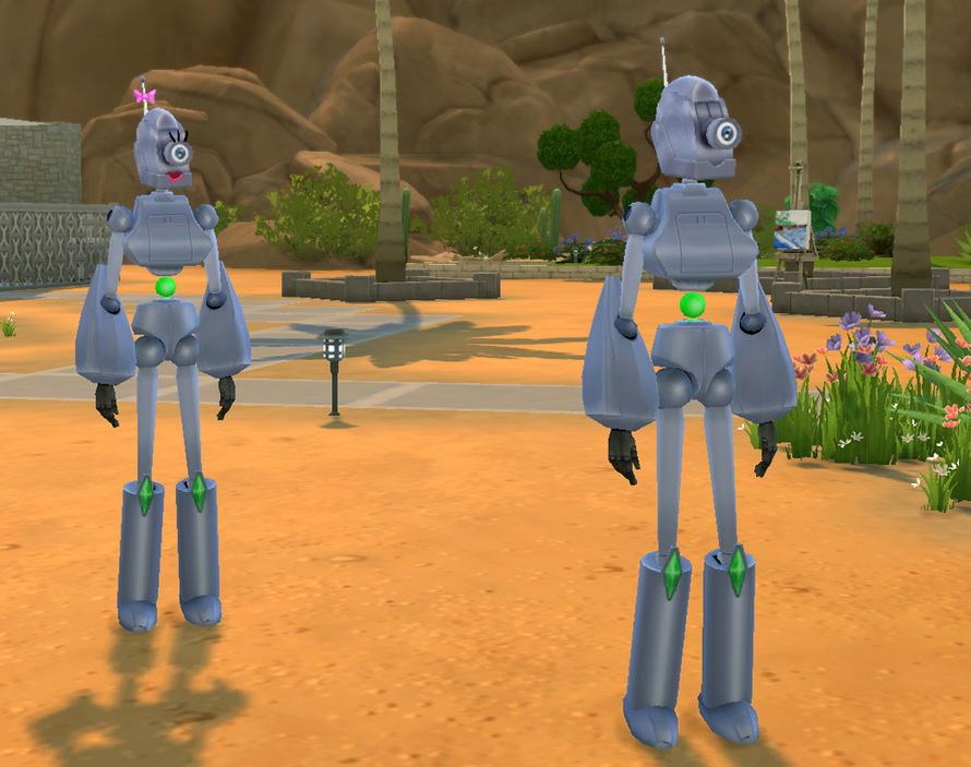 Servo From The Sims 2 (TS4 Version)