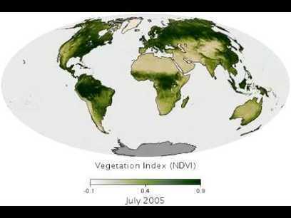 NASA Earth Observatory – Vegetation Index – GEOGRAPHY EDUCATION