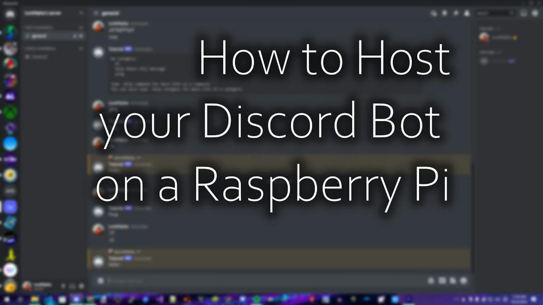How to Host your Discord Bot On a Raspberry Pi ...