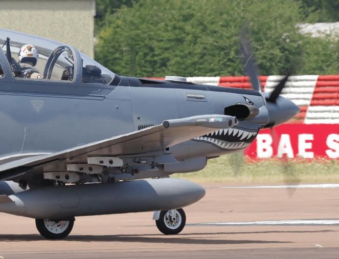 TEXTRON AVIATION DEFENSE BEECHCRAFT AT-6E WOLVE...