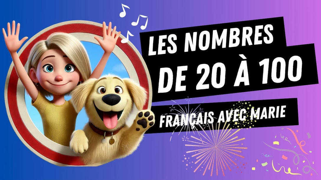 Trois chansons pour apprendre les nombres de 20...