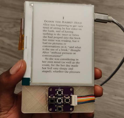 Lilbits: A DIY Raspberry Pi-powered eReader, Pi...