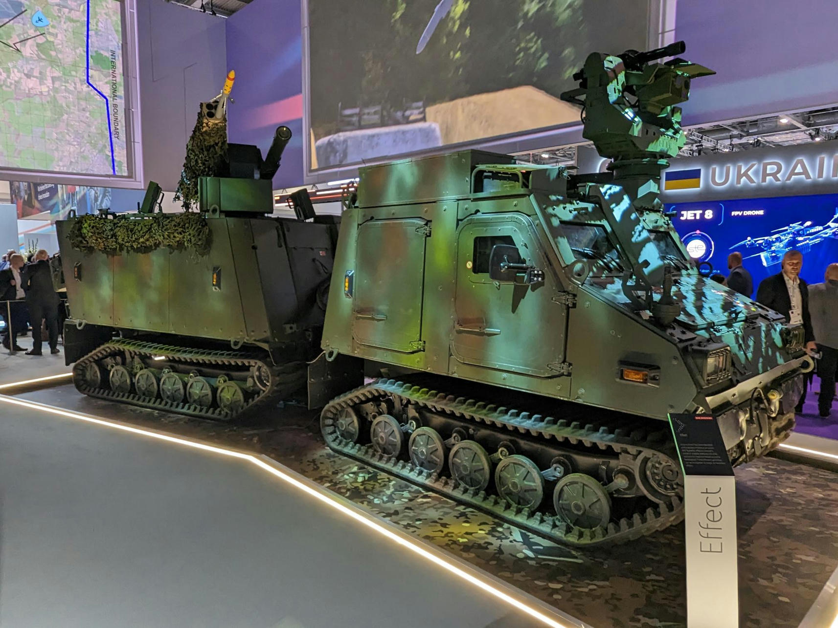 DSEI 2023: BAE Systems Displays BVs10 AFV Varia...