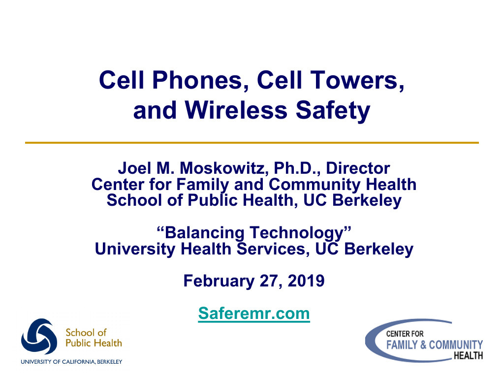 Presentation Slides from Dr. Joel Moskowitz Key...