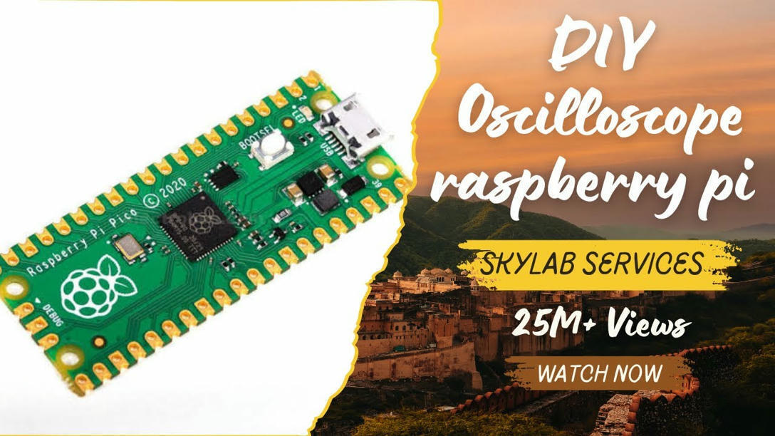 DIY Oscilloscope DSO With Raspberry Pi Pico | m...