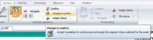 (CAT) – Revising with the internal repetitions mode | Transit/TermStar ...