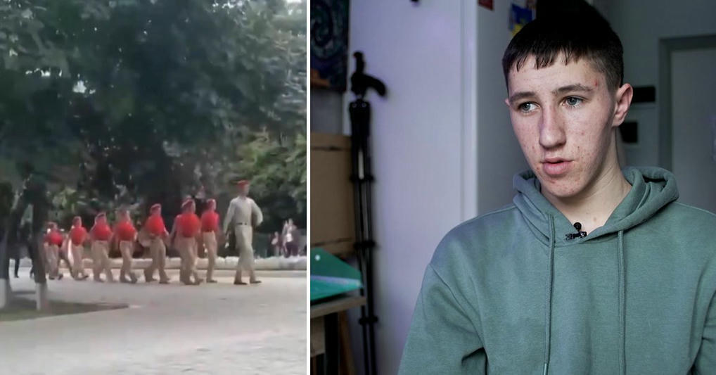 Ukrainska barn tvingas bli soldater i den ryska...