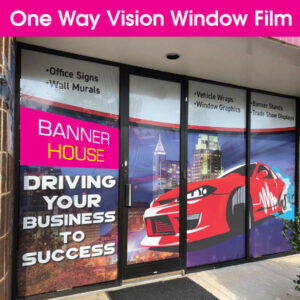 One Way Vision Window Film! | Creative Signage ...