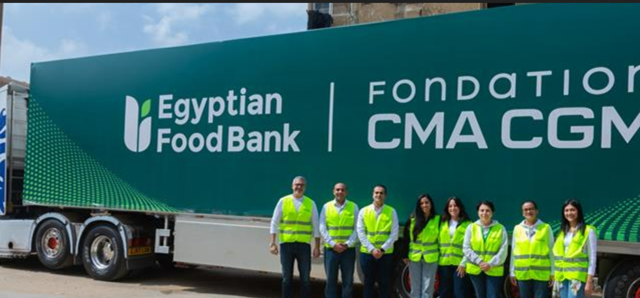 CMA CGM Foundation and Egyptian Food Bank Unite...