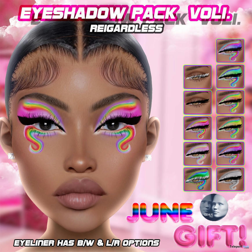 Eyeshadow Pack Vol 1 June 2022 Group Gift by Re...