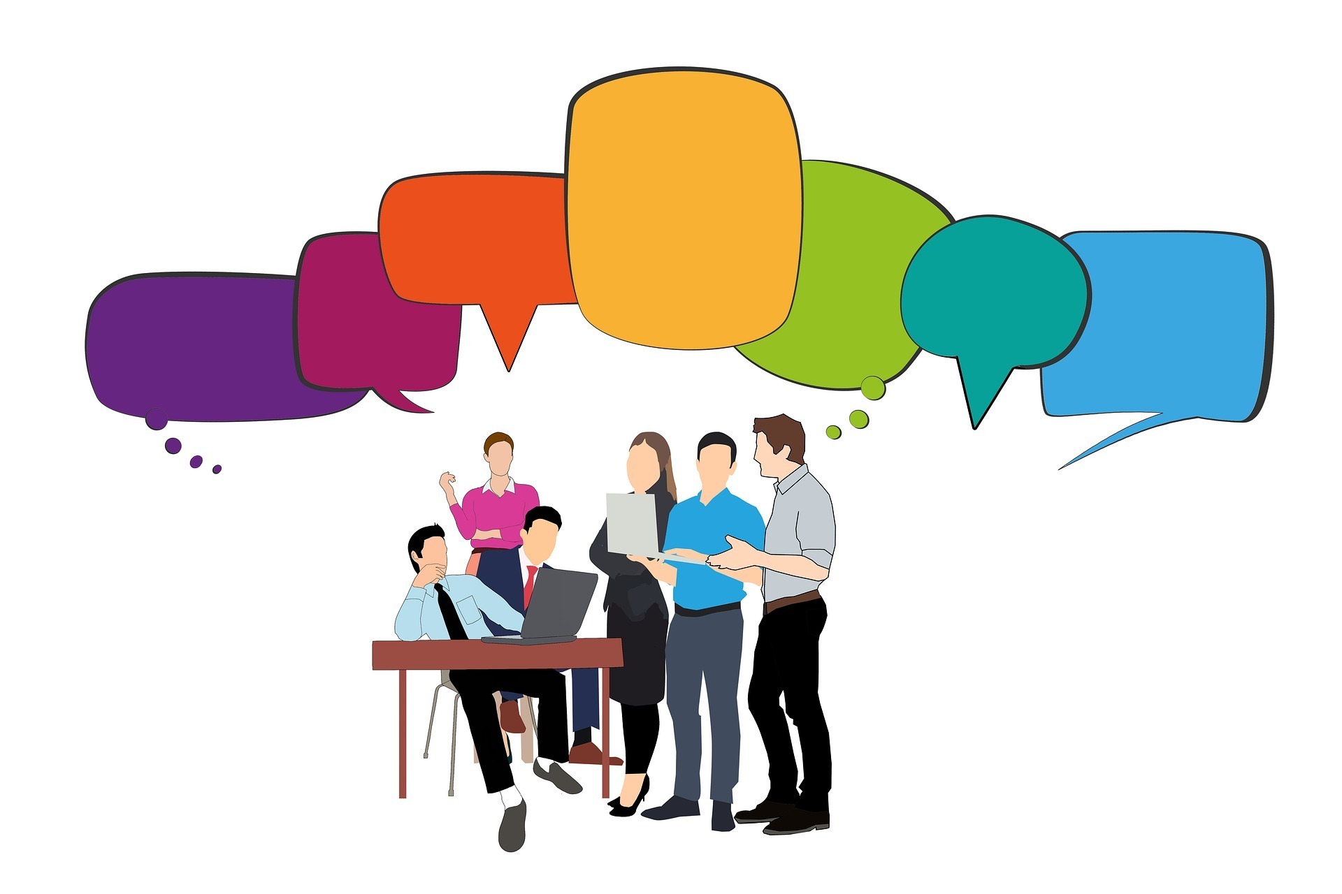 Managers, indiquez le sens de la communication ...
