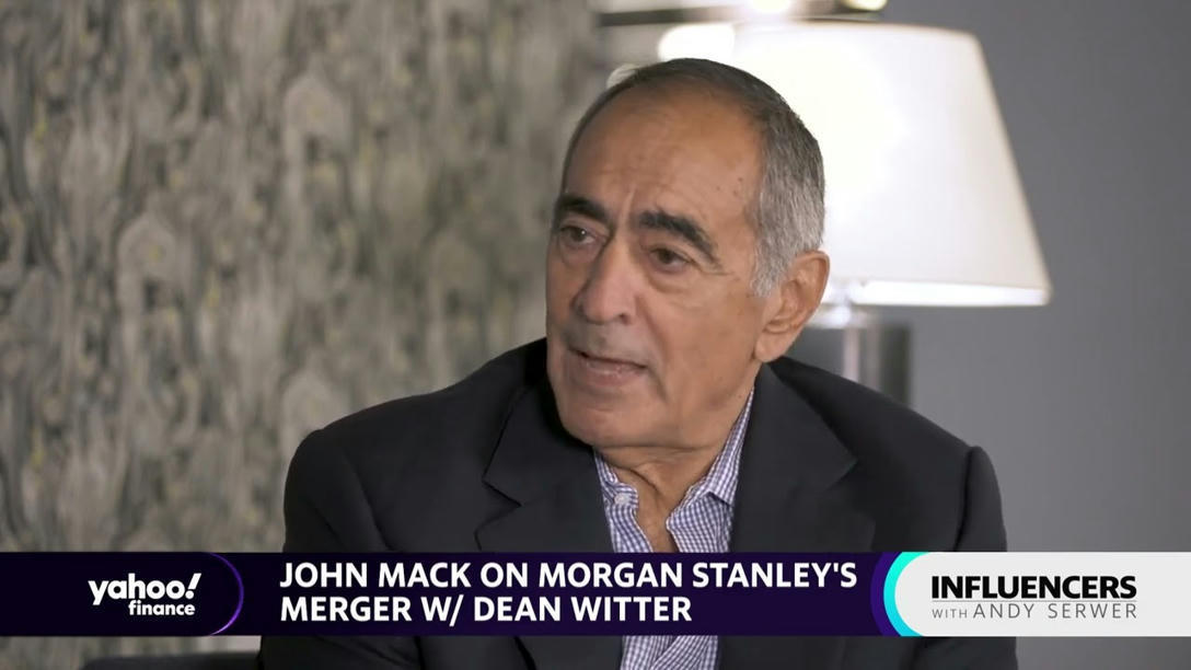 A look at the Morgan Stanley-Dean Witter merger...