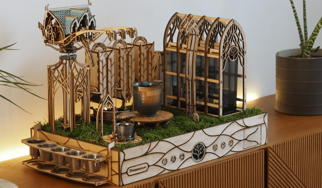 This Elven Architecture Diorama Makes A Perfect...