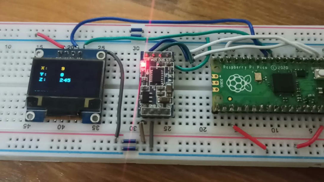 Interfacing MMA7455 Accelerometer with Raspberr...