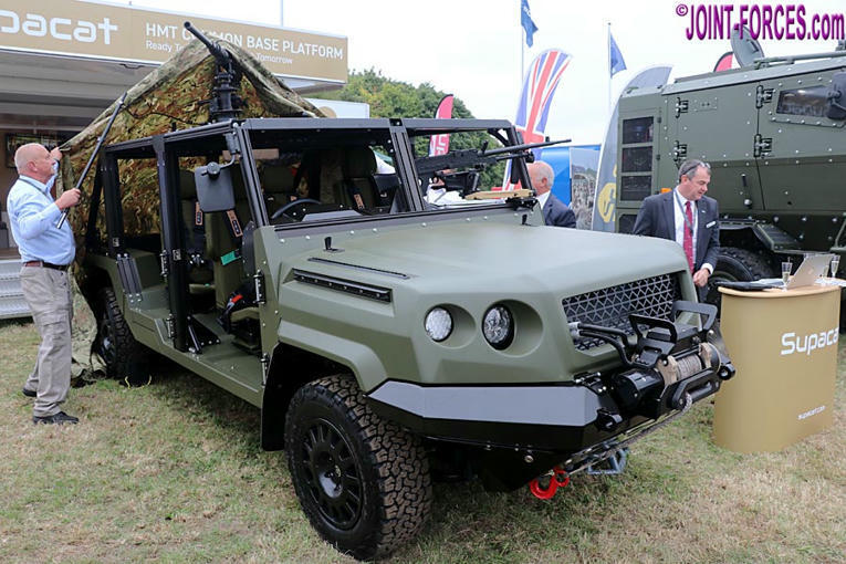 Supacat Unveils Tactical Light Mobility Vehicle...