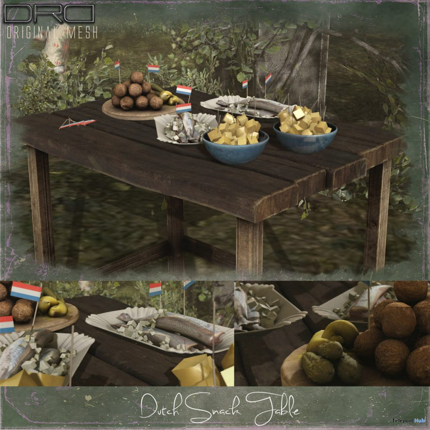 Dutch Snack Table June 2020 Group Gift by DRD