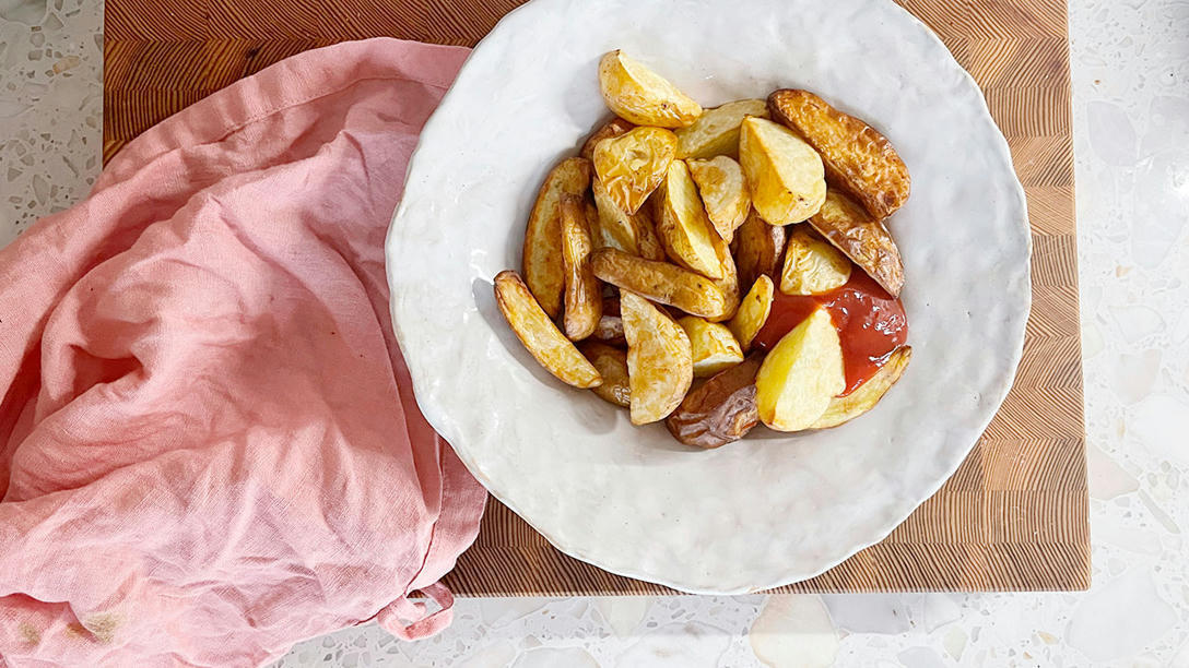 Lohkoperunat airfryer – elämäsi...