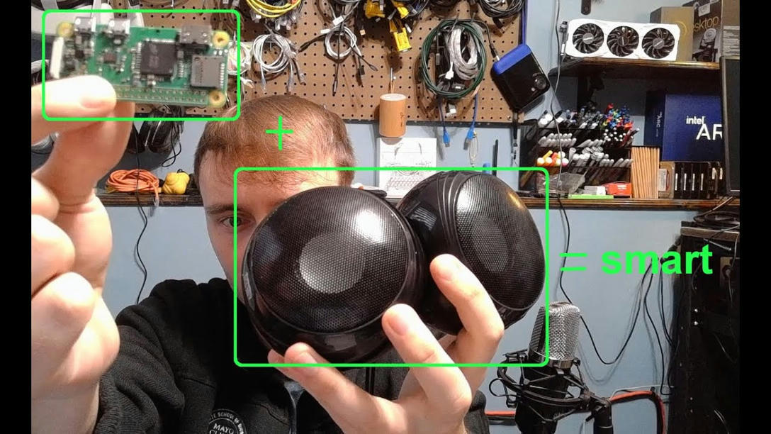 Make a controllable smart speaker with a raspbe...