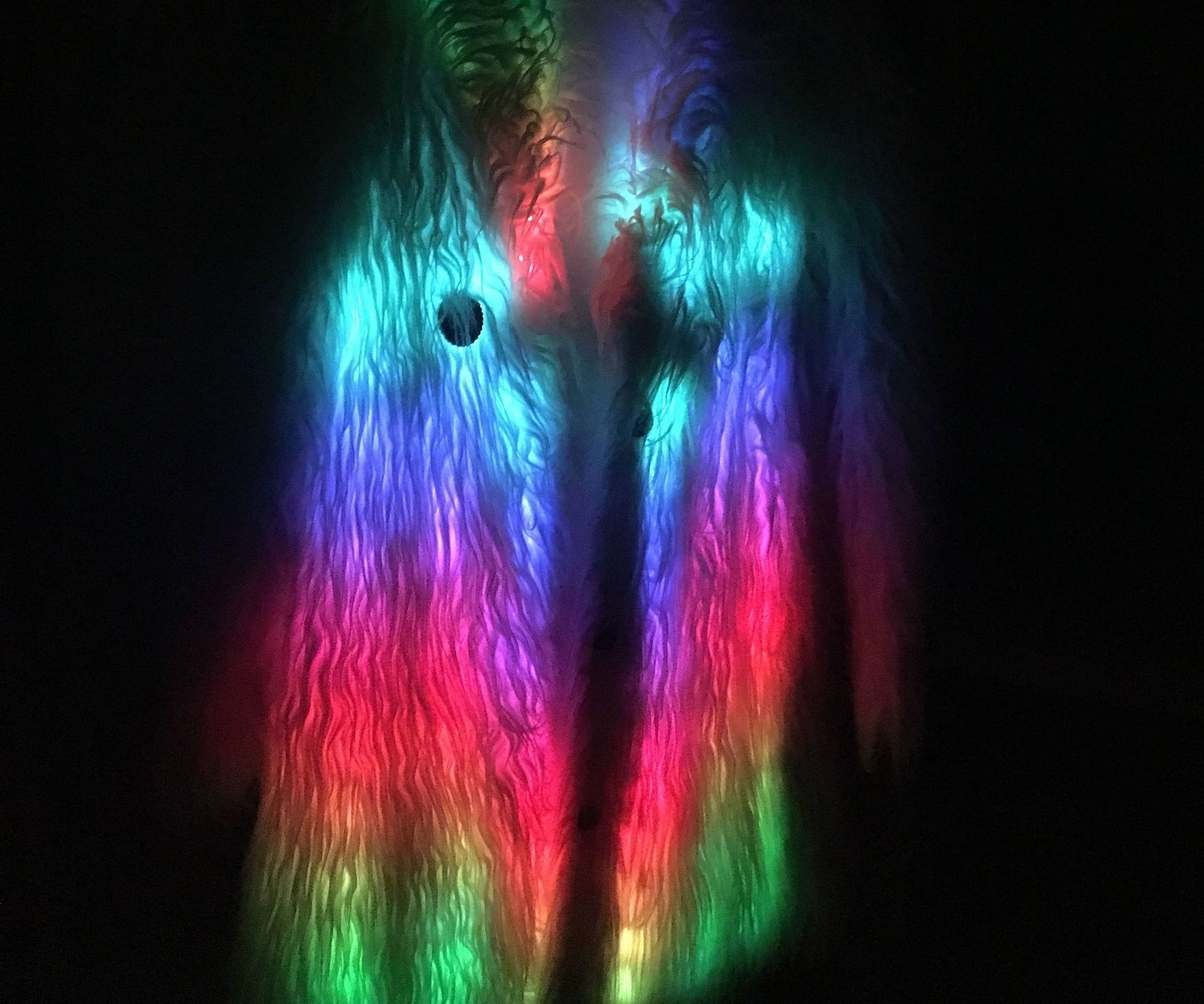 Smart LED Faux Fur Coat: 6 Steps (with Pictures...