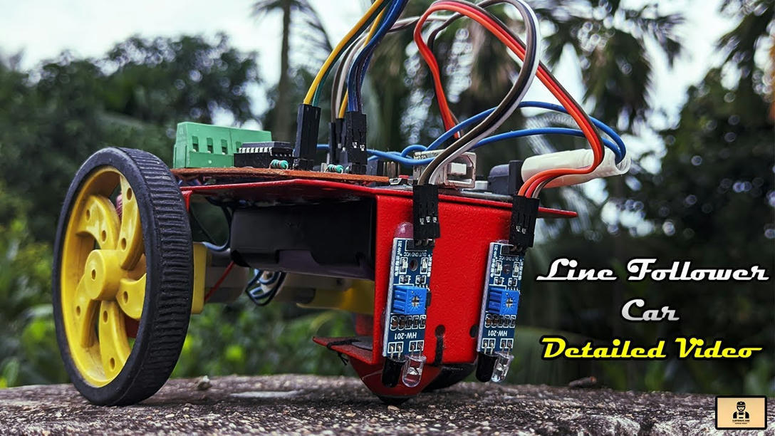 How to make a Line Follower Car || Detailed Vid...