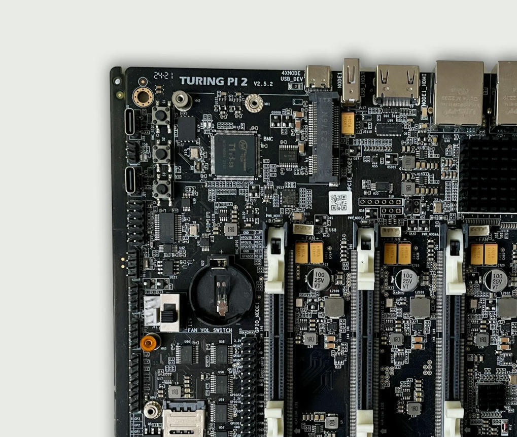 Turing Pi 2.5 mini-ITX cluster board for system...