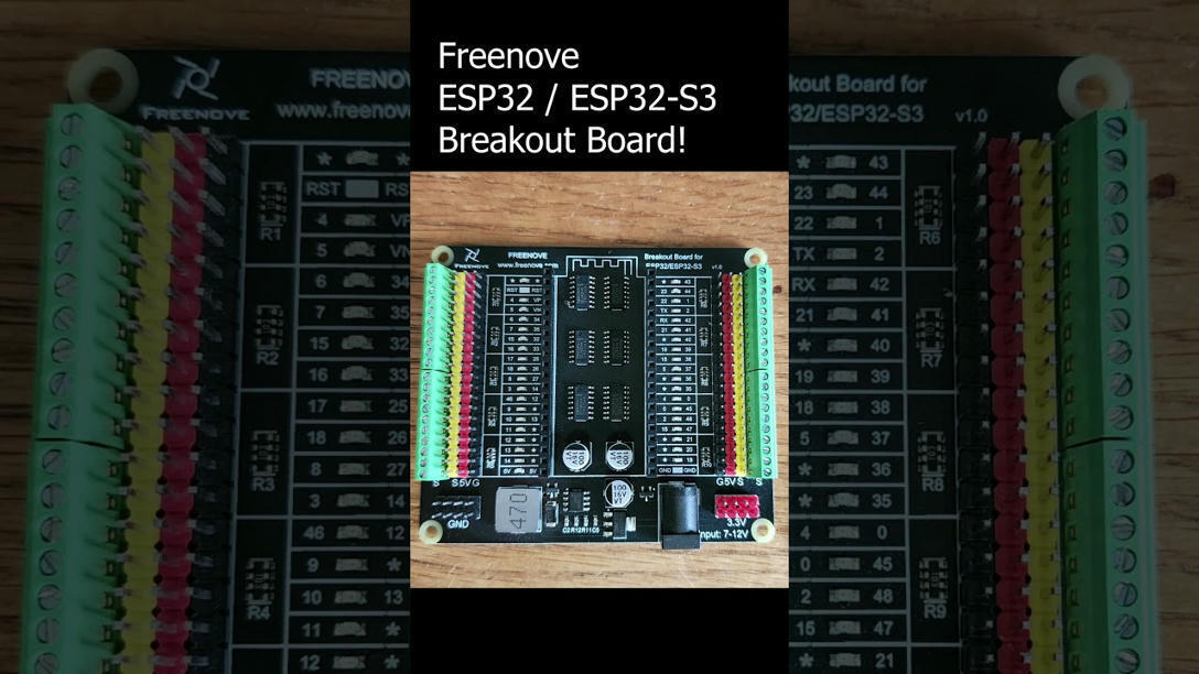 ⚡ ESP32-S3 Freenove Breakout Board in 16 Second...