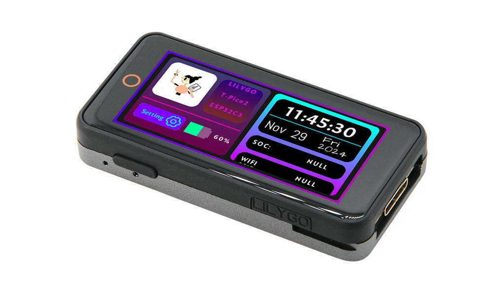 T-Pico-2350 is a fully integrated devkit with R...