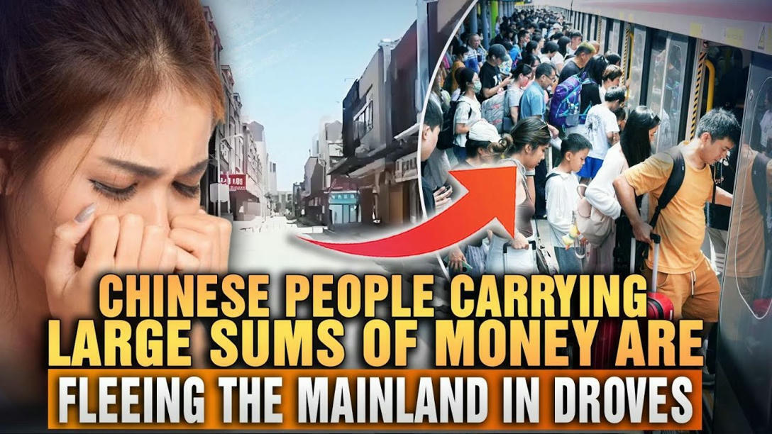 Chinese people are fleeing mainland China, send...