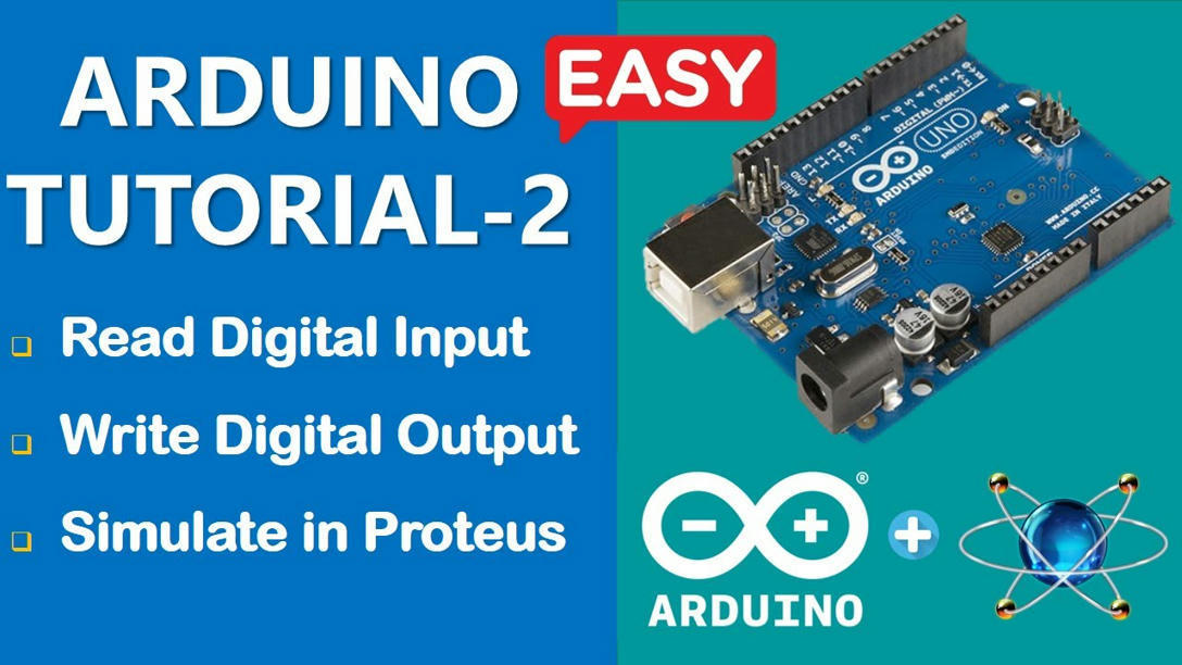 Arduino Tutorial 2 Read Digital Input Wri