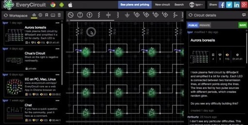 everycircuit, para diseñar y simular cir...