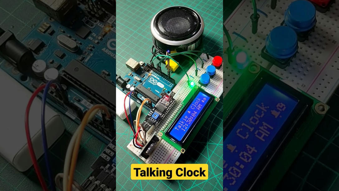 Talking Clock with Arduino and Real Time Clock ...