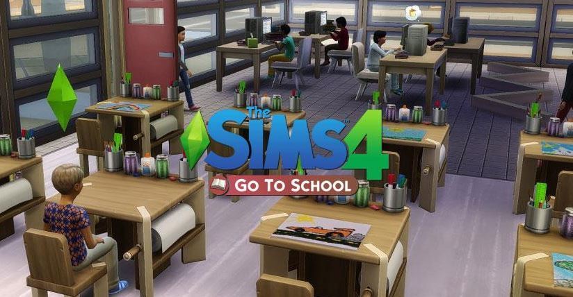 The Sims 4 Go to School Mod Pack