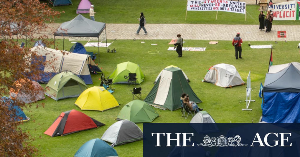 Israel War: Inside the protest camps at Monash ...
