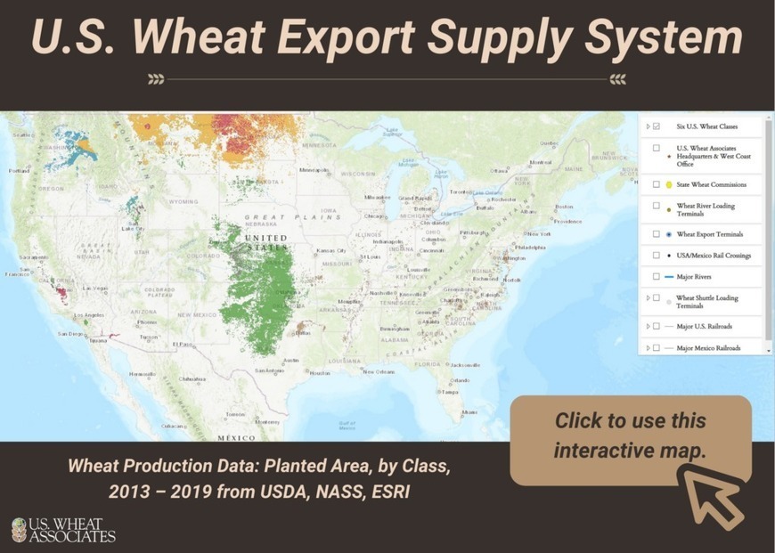 Introduces Interactive Wheat Export Supply Syst...