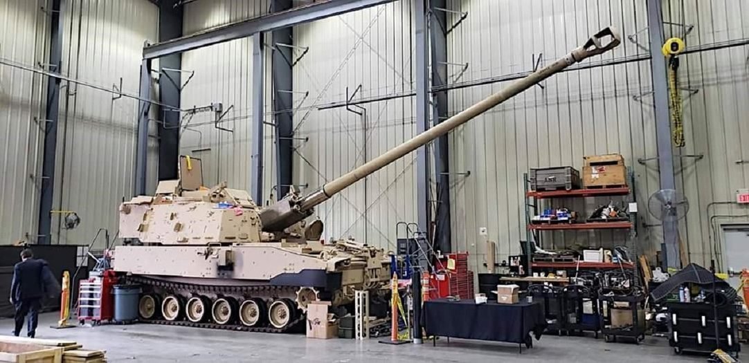 Leaked photos show new U.S. Army super cannon i...