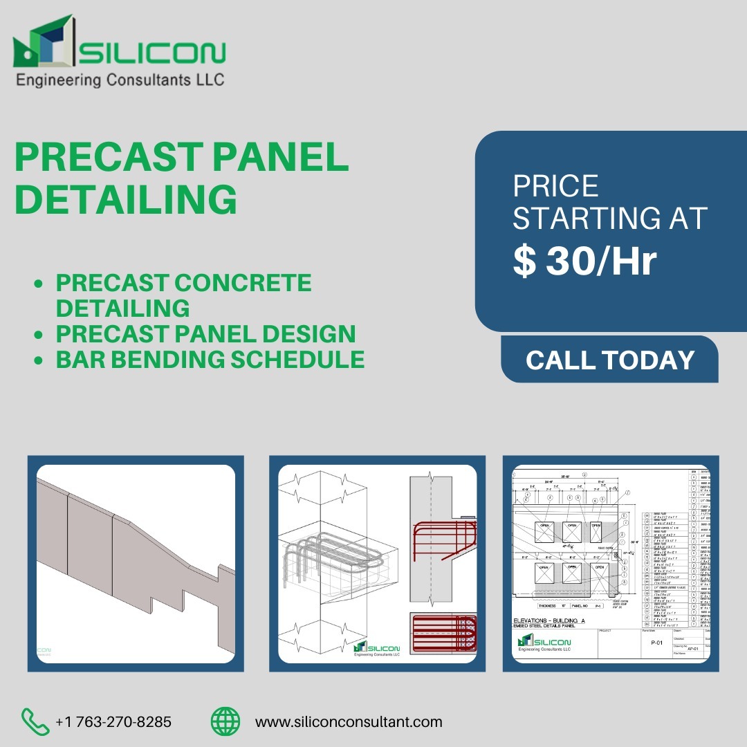 Expert Precast Panel Detailing Services | MEP,