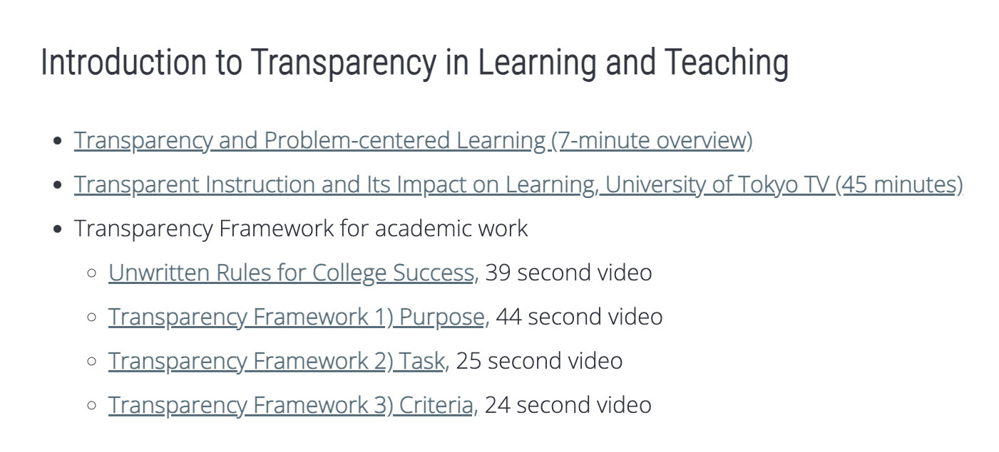 TILT Higher Ed Examples and Resources | E-Learn...