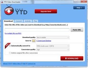 YTD Video Downloader and Converter | Tools for ...