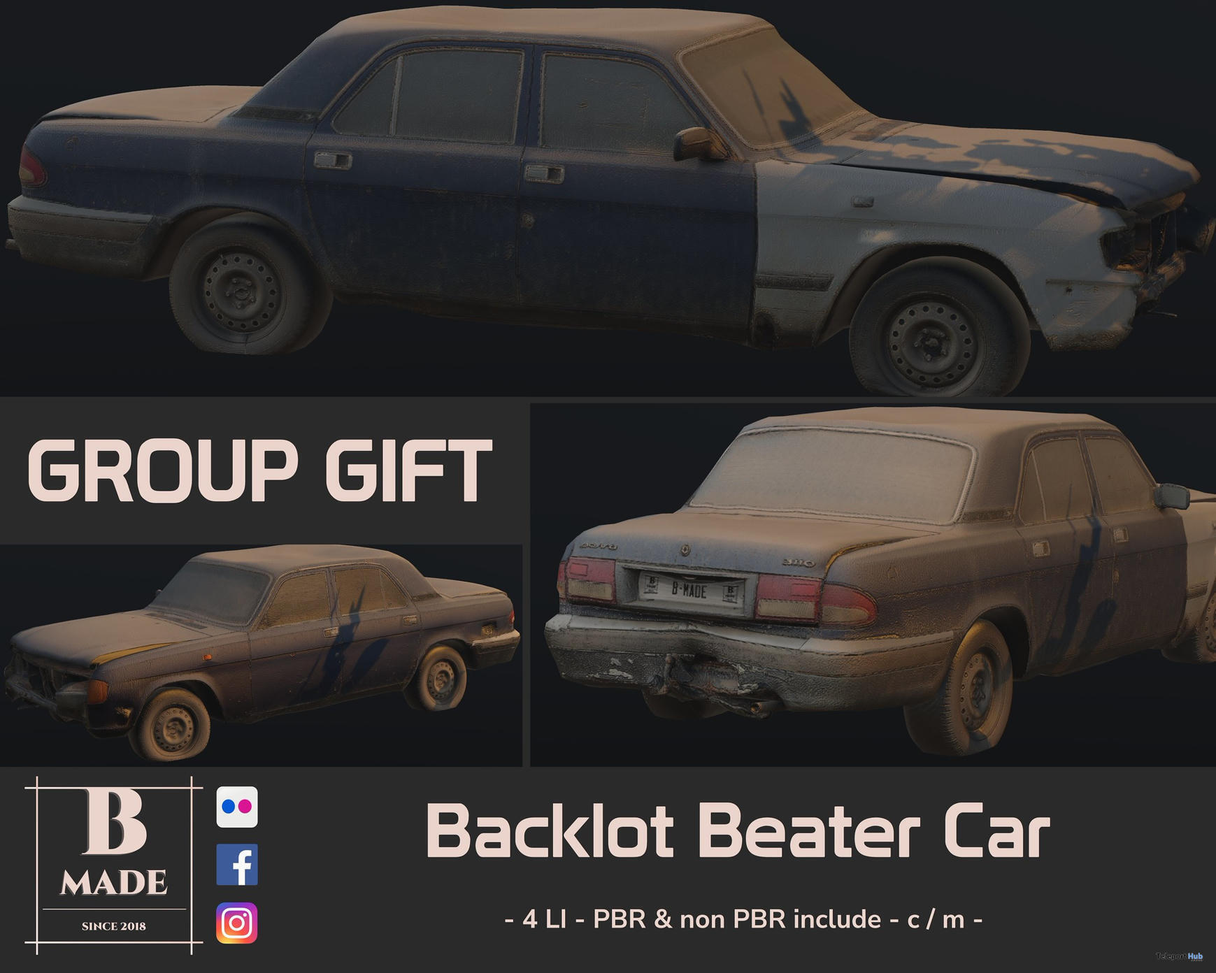 Backlot Beater Car November 2025 Group Gift by ...