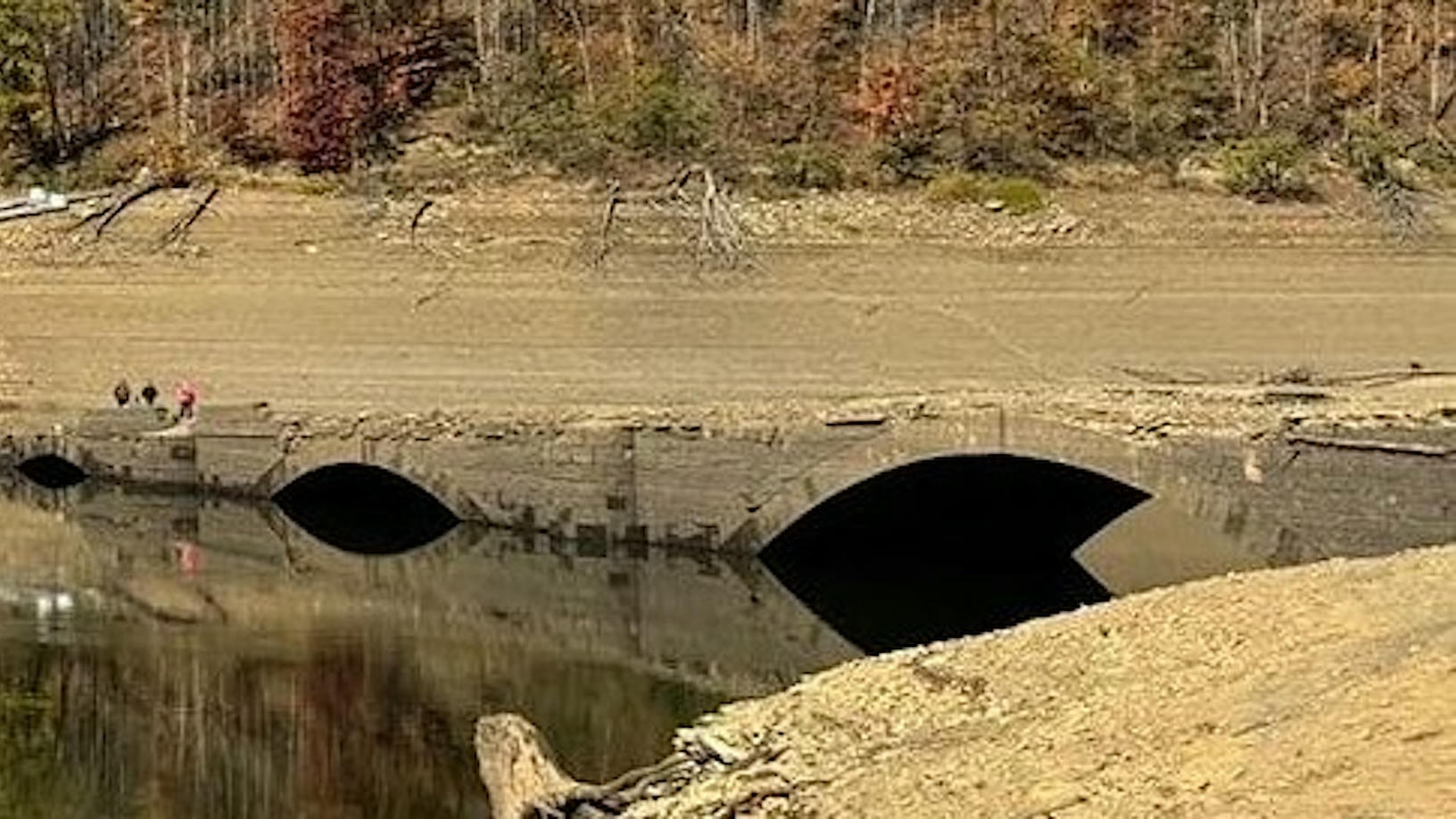 Residents shocked after severe drought reveals ...