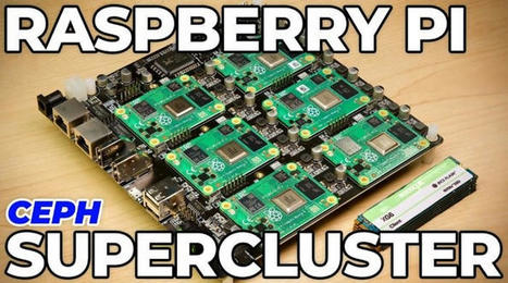 Raspberry Pi cluster Mini ITX DeskPi Super6c