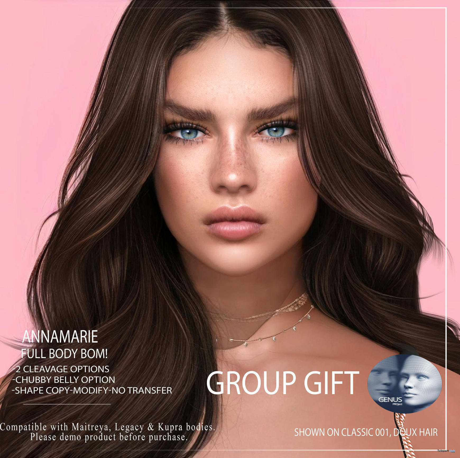 Annamarie Full Body BOM Skin For Genus Head Sep...